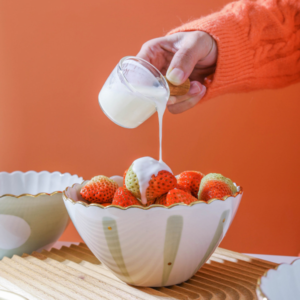 Large Ceramic Snack Bowl