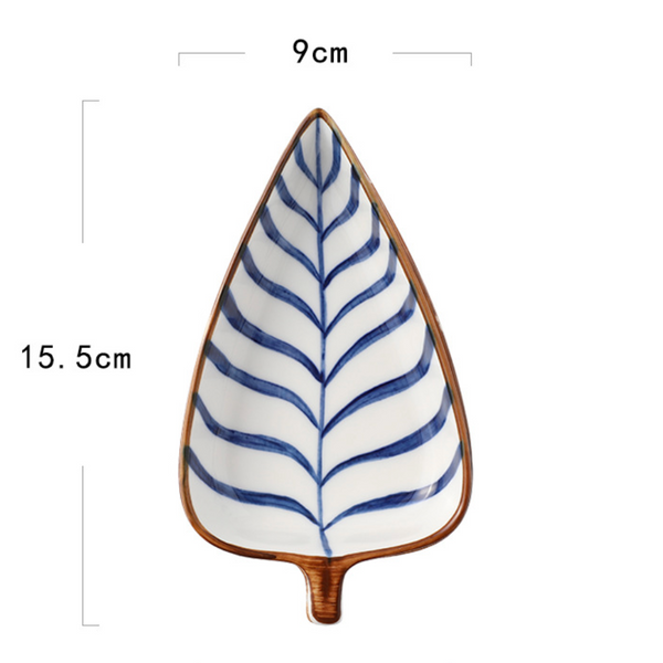 Leaf Platter | Ceramic Platter | Ceramic Leaf Plate
