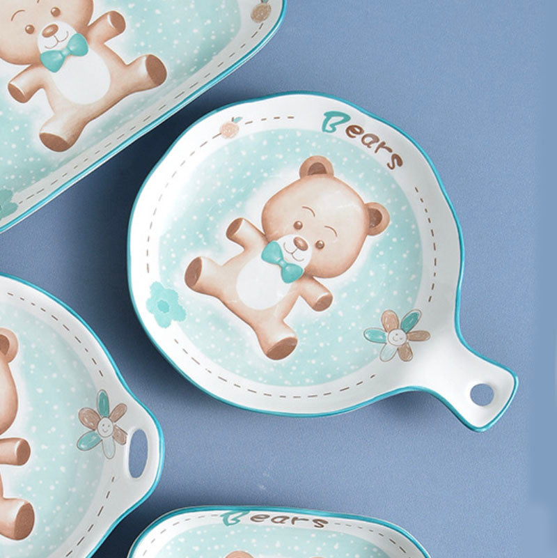 Bear Plate with Handle Online - Premium Platter | Nestasia