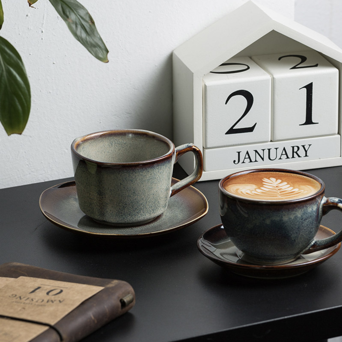Square Cup and Saucer Online - Premium Tea Cup | Nestasia