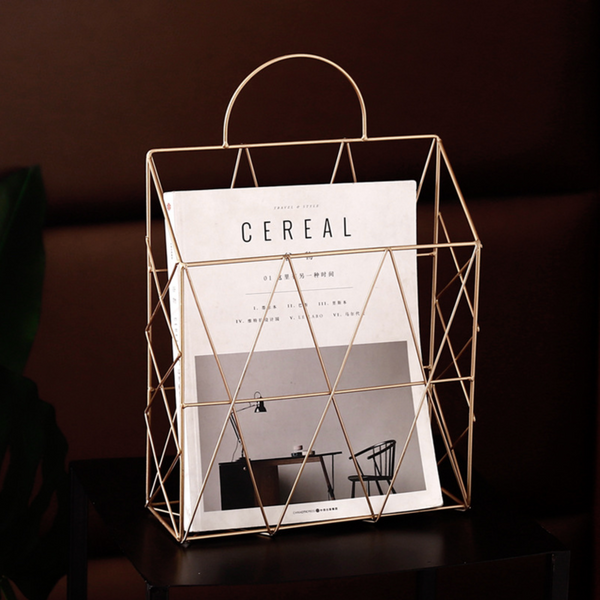 Magazine Holder Gold
