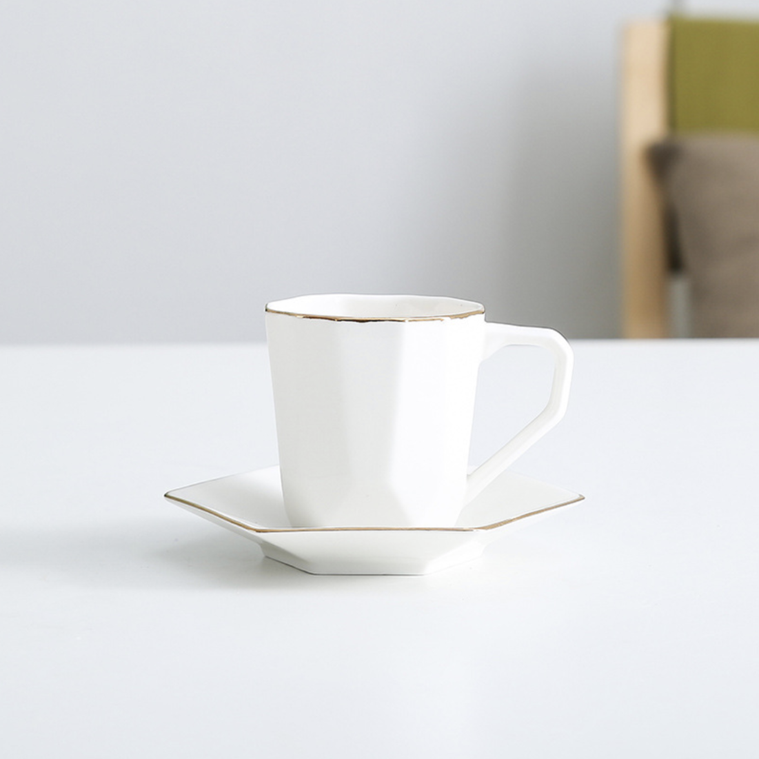 Modern Tea Set White