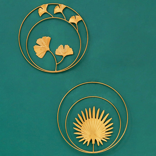 Home Décor - Golden Wall Decor For Living Room Décor |Nestasia
