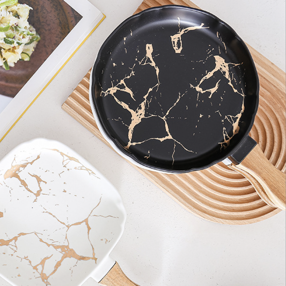 Marble Texture Square Dish Online - Premium Platter | Nestasia