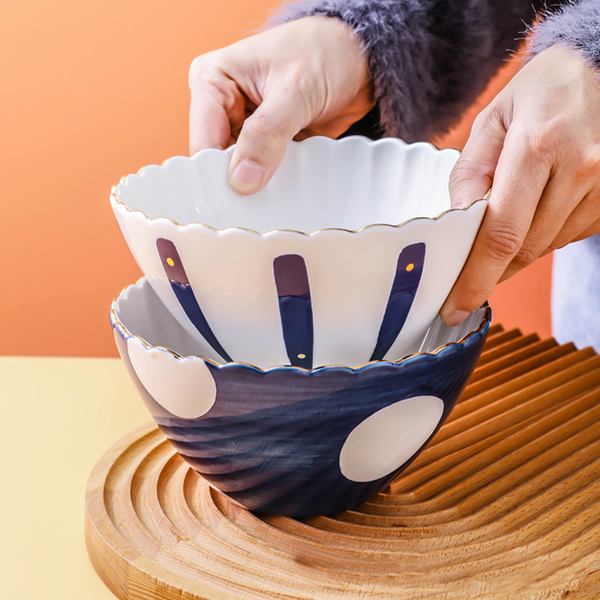 Large Ceramic Snack Bowl