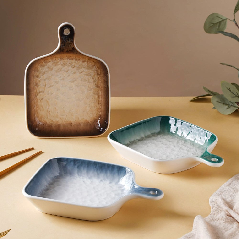 Rustic Design Baking Plate Online - Premium Baking Tray | Nestasia