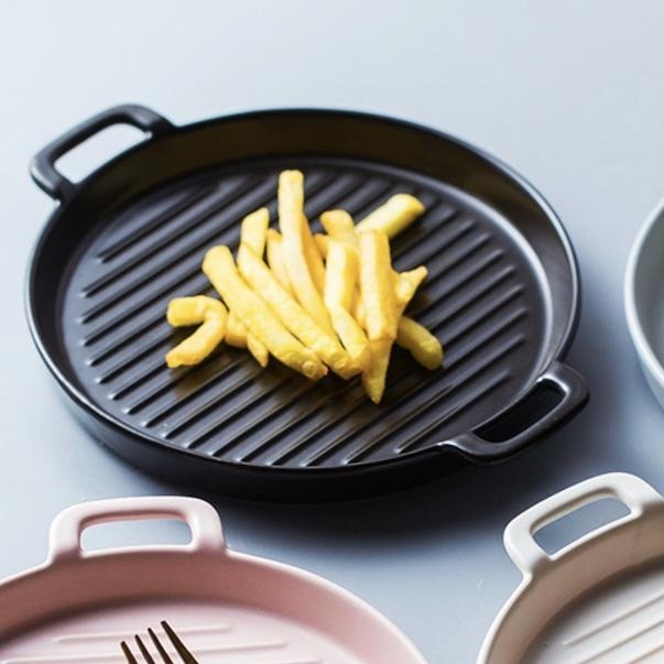 Black Round Baking Plate 7 Inch Online - Premium Baking Tray | Nestasia