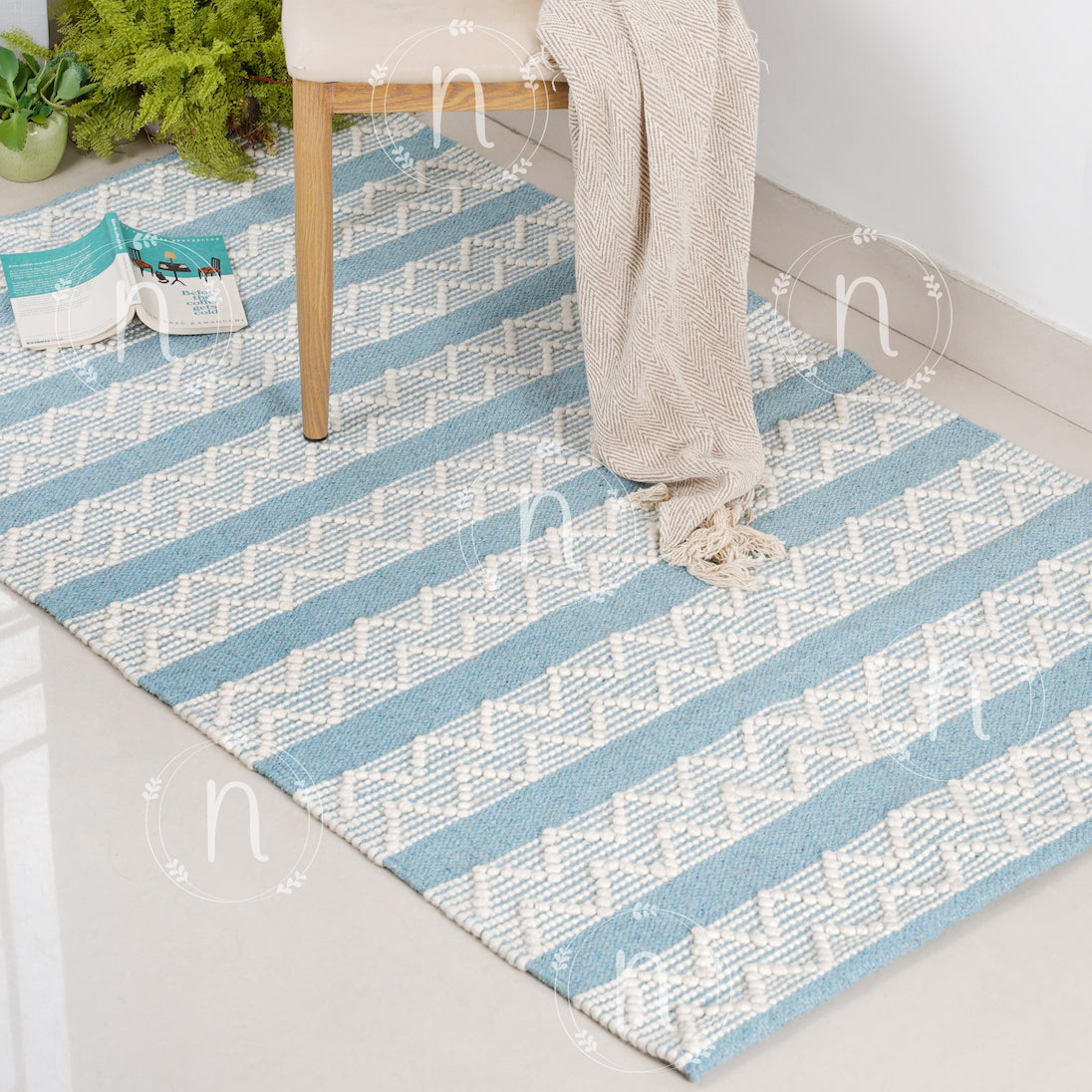 River Pattern Rug Online - Premium Rug | Nestasia