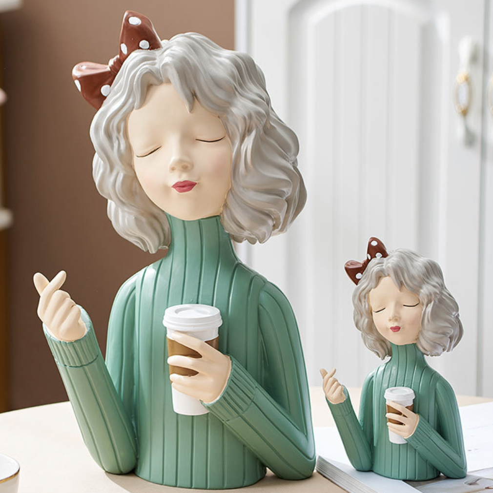 Vintage Lady Decor Object Online - Premium Decor Object | Nestasia