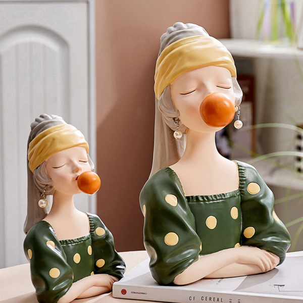 Vintage Lady Decor Object
