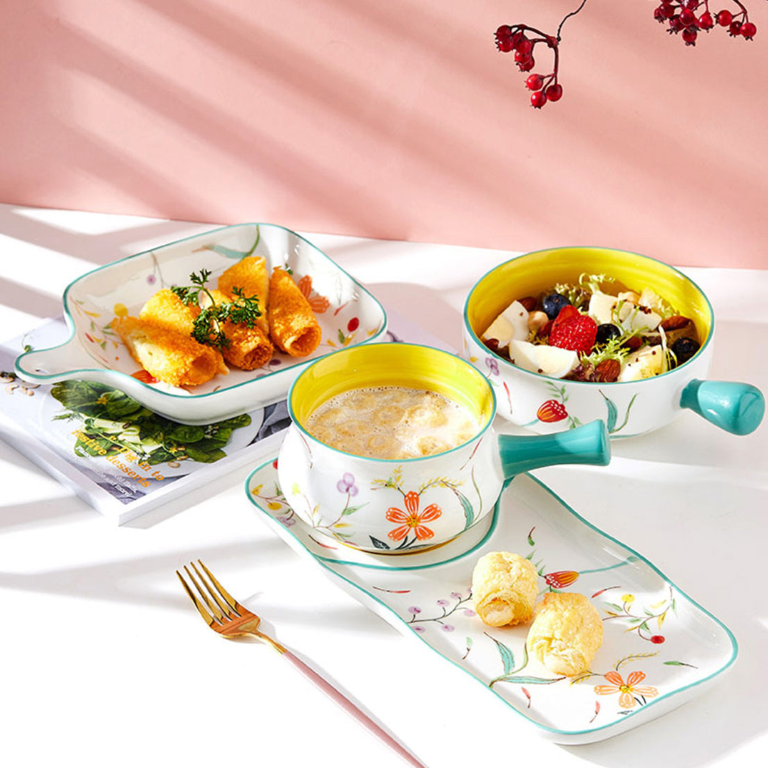 Spring Plate With Handle Online - Premium Baking Dish | Nestasia