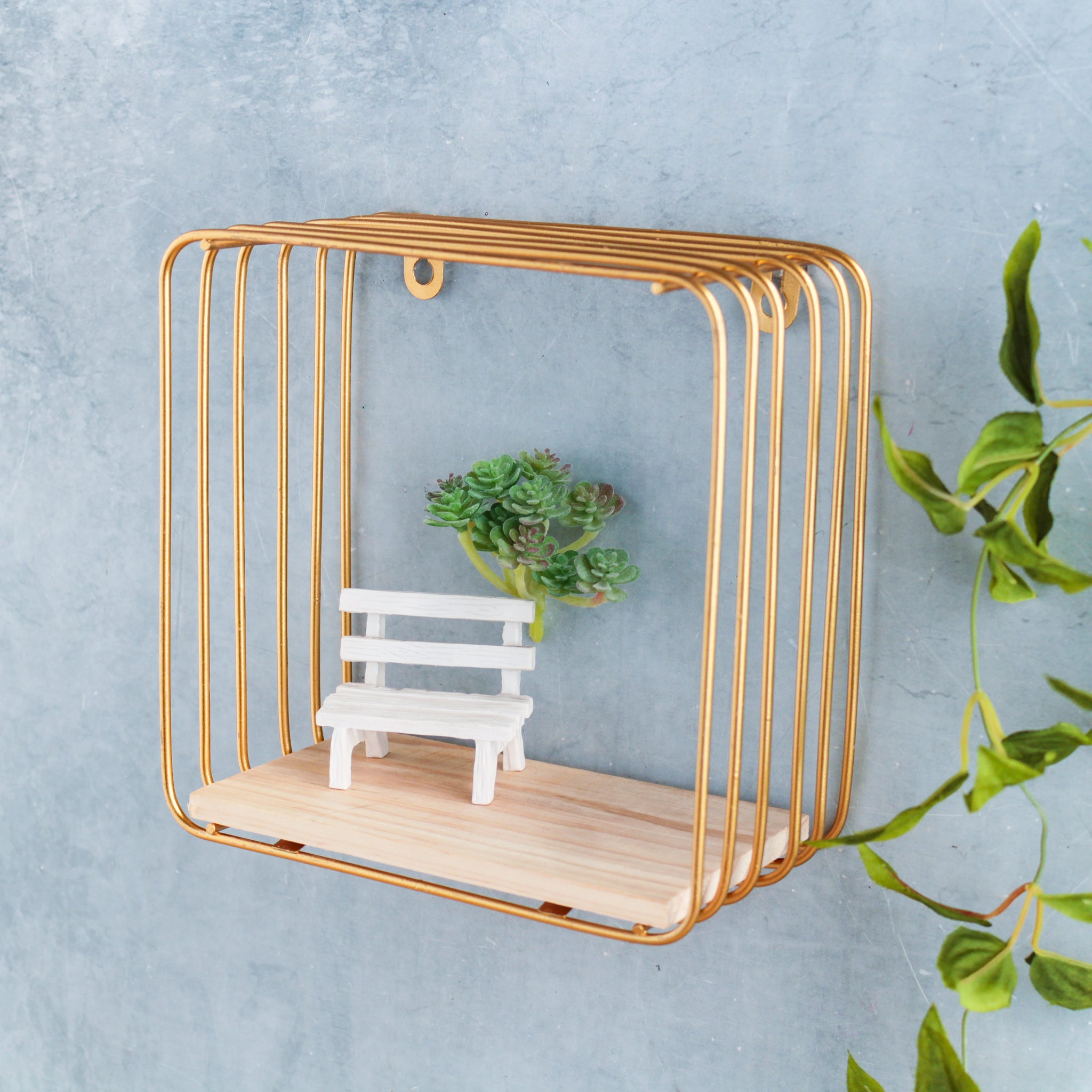 Square Metal Shelf Online - Premium Wall Shelf | Nestasia