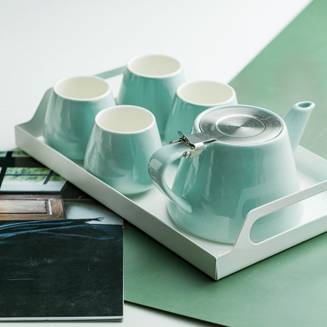 Tea Serving Set Mint