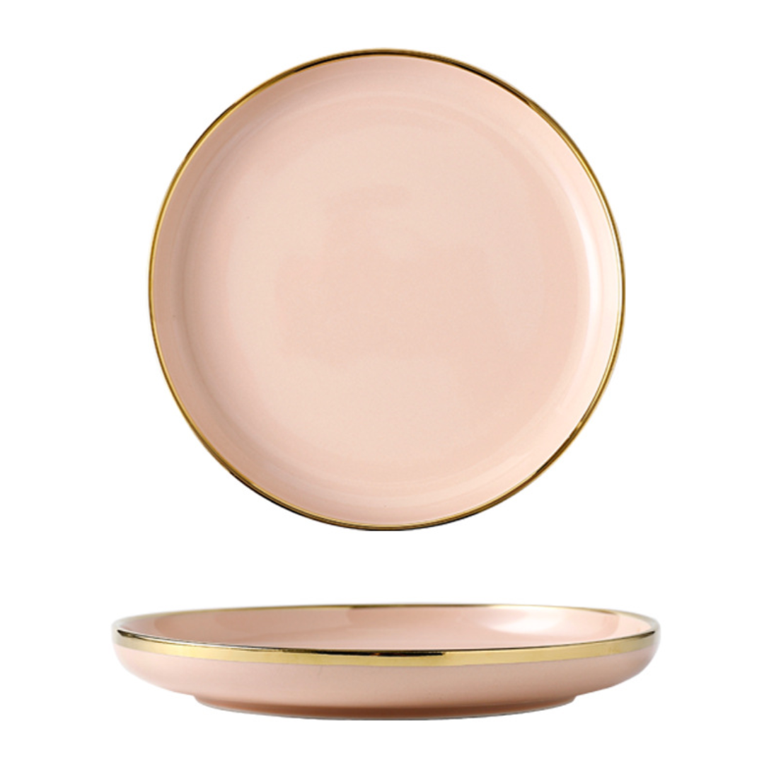 Buy the best VERA pink plates online| Nestasia