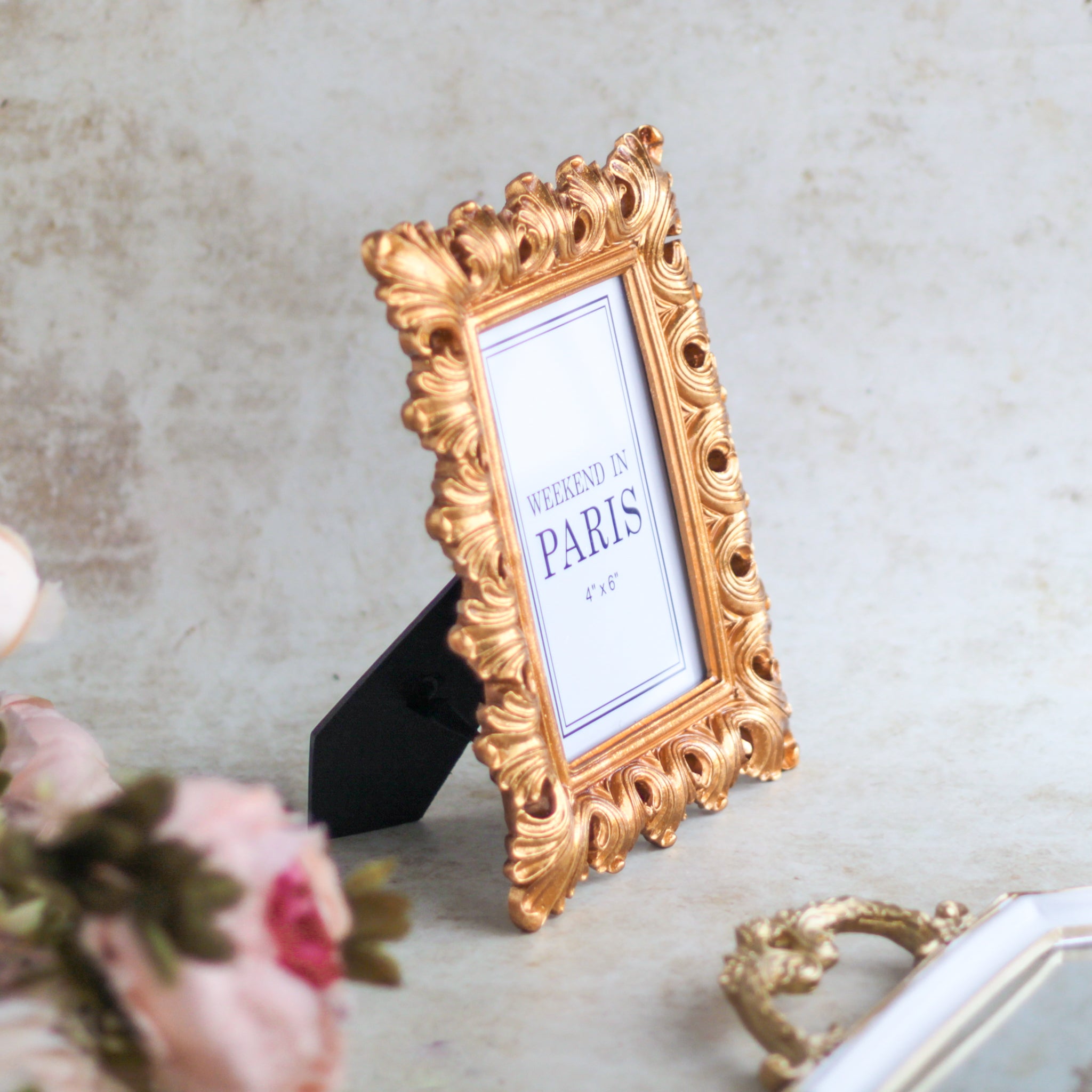 Buy Antique Gold Vintage Photo Frame Online