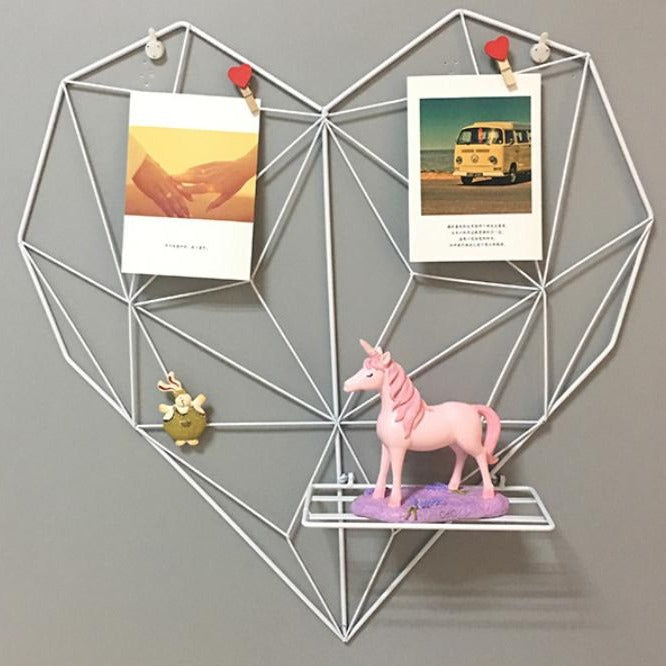 Heart Wall Rack Online - Premium Wall Shelf | Nestasia