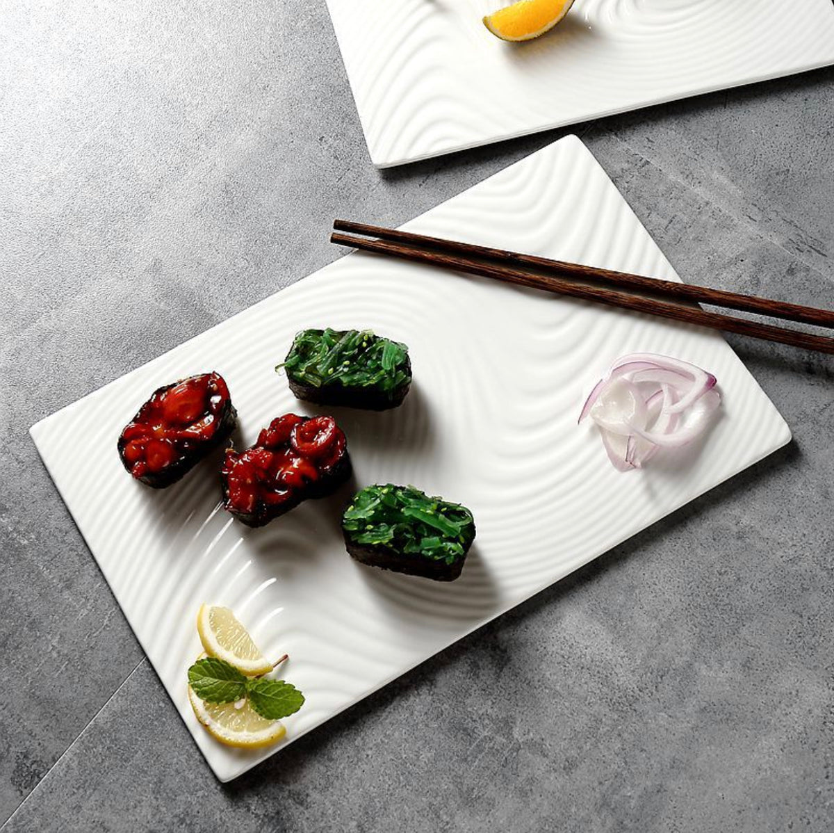 White Serving Plate for Sale | Large White Serving Plates | Nest Asia