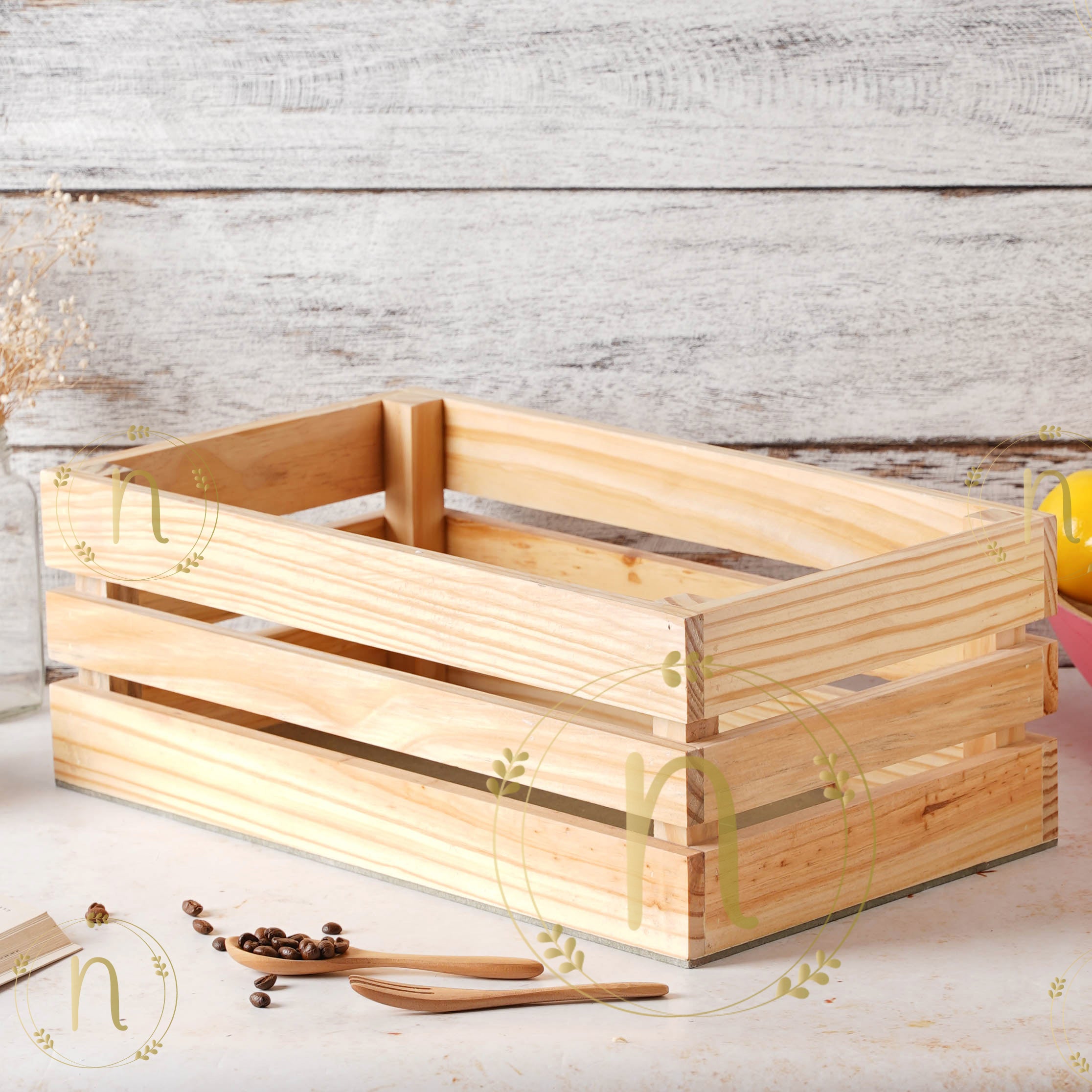 Wooden Storage Crate