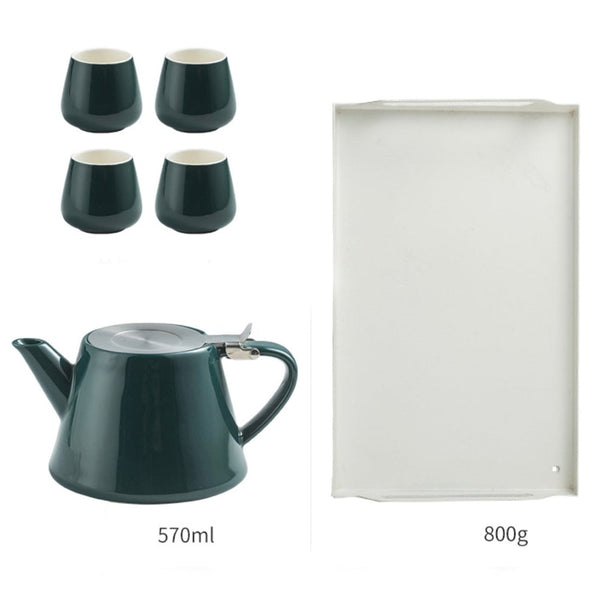 Tea Serving Set Green