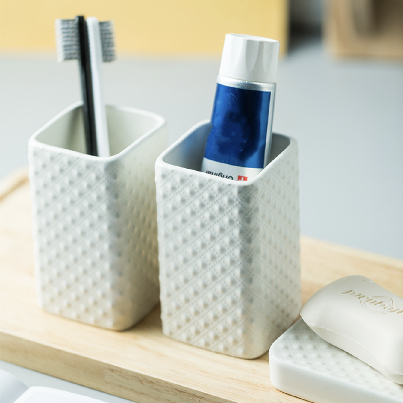 Classic White Bath Set