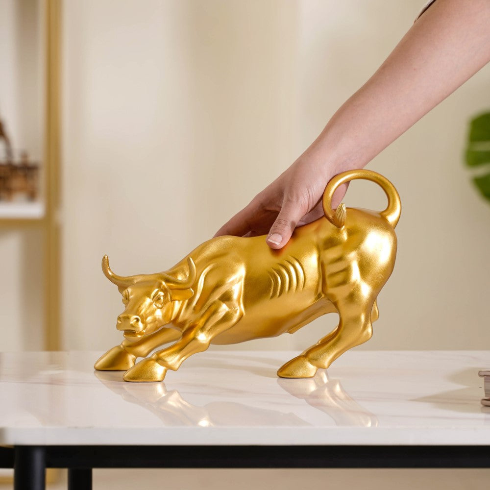 Charging Bull Statue Online - Premium Decor Object | Nestasia