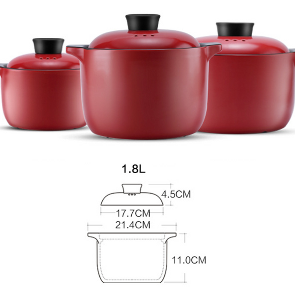 Cooking Pot Red