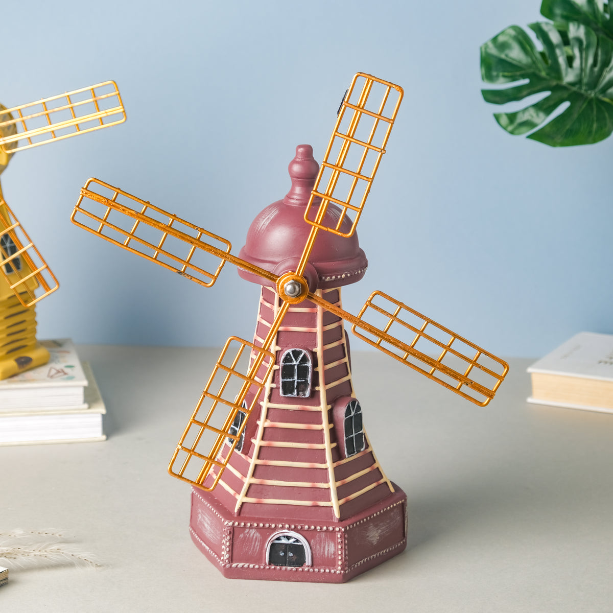 Vintage Windmill Decor