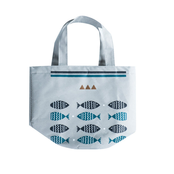 Fish Print Lunch Bag