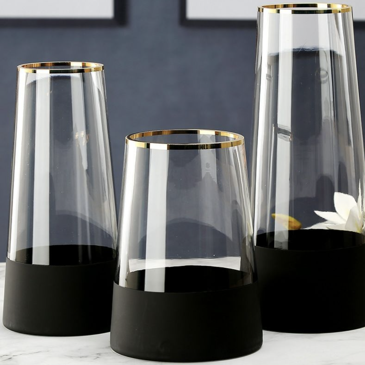 Medium Modern Glass Vase