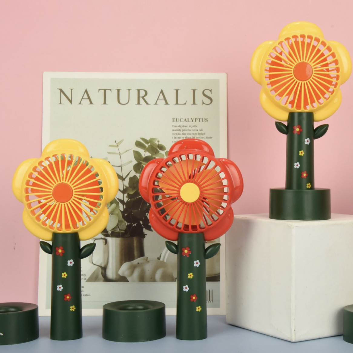 Sunflower USB Fan Online - Premium Rechargeable Fan | Nestasia