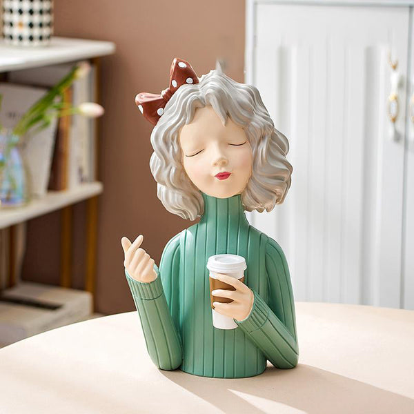 Vintage Lady Decor Object
