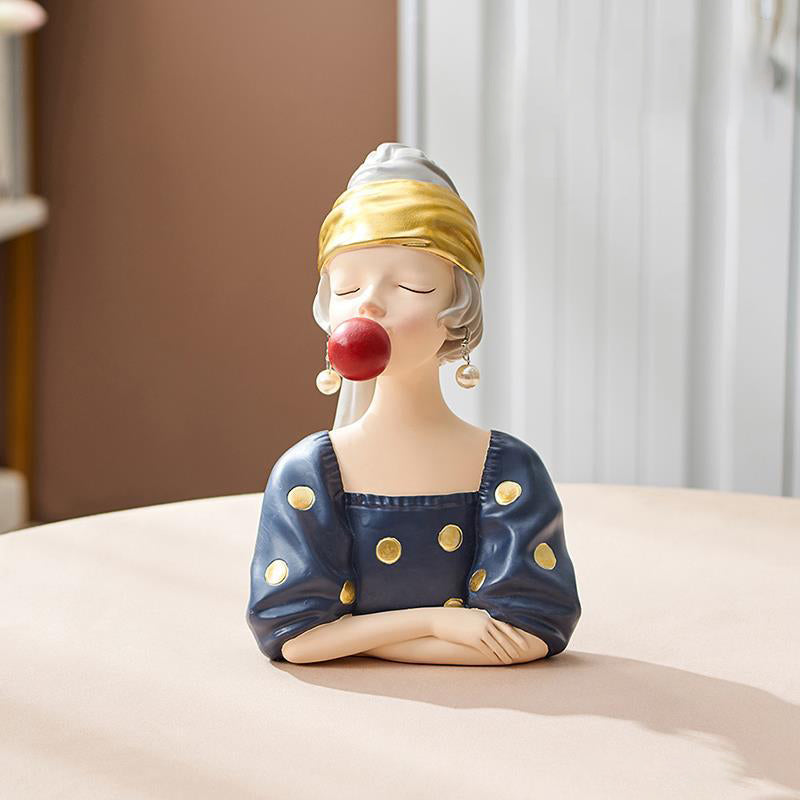 Vintage Lady Decor Object