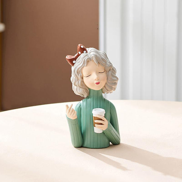 Vintage Lady Decor Object