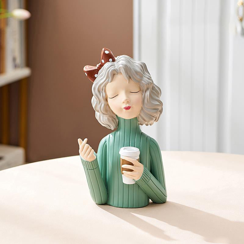 Vintage Lady Decor Object Online - Premium Decor Object | Nestasia