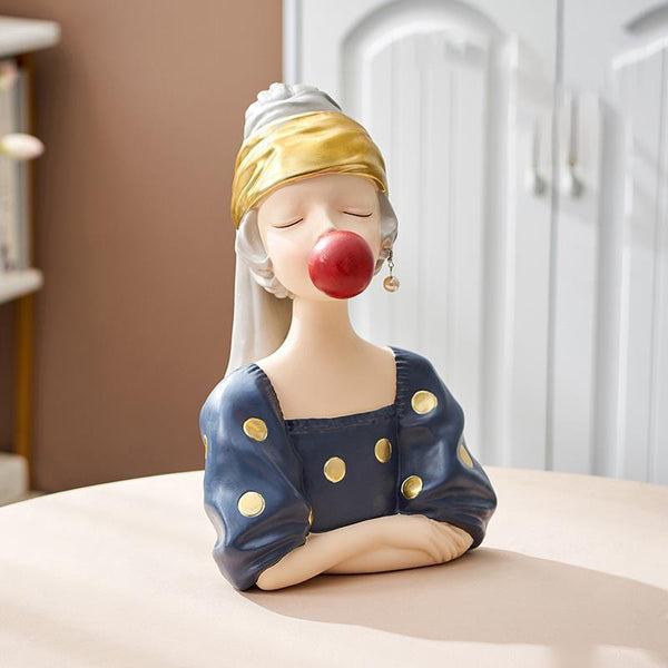 Vintage Lady Decor Object