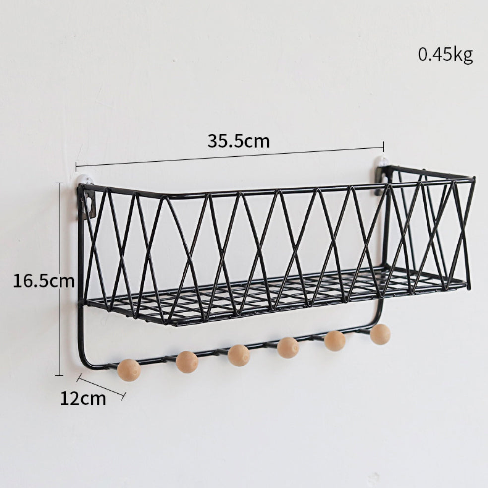 Metal Wall Rack