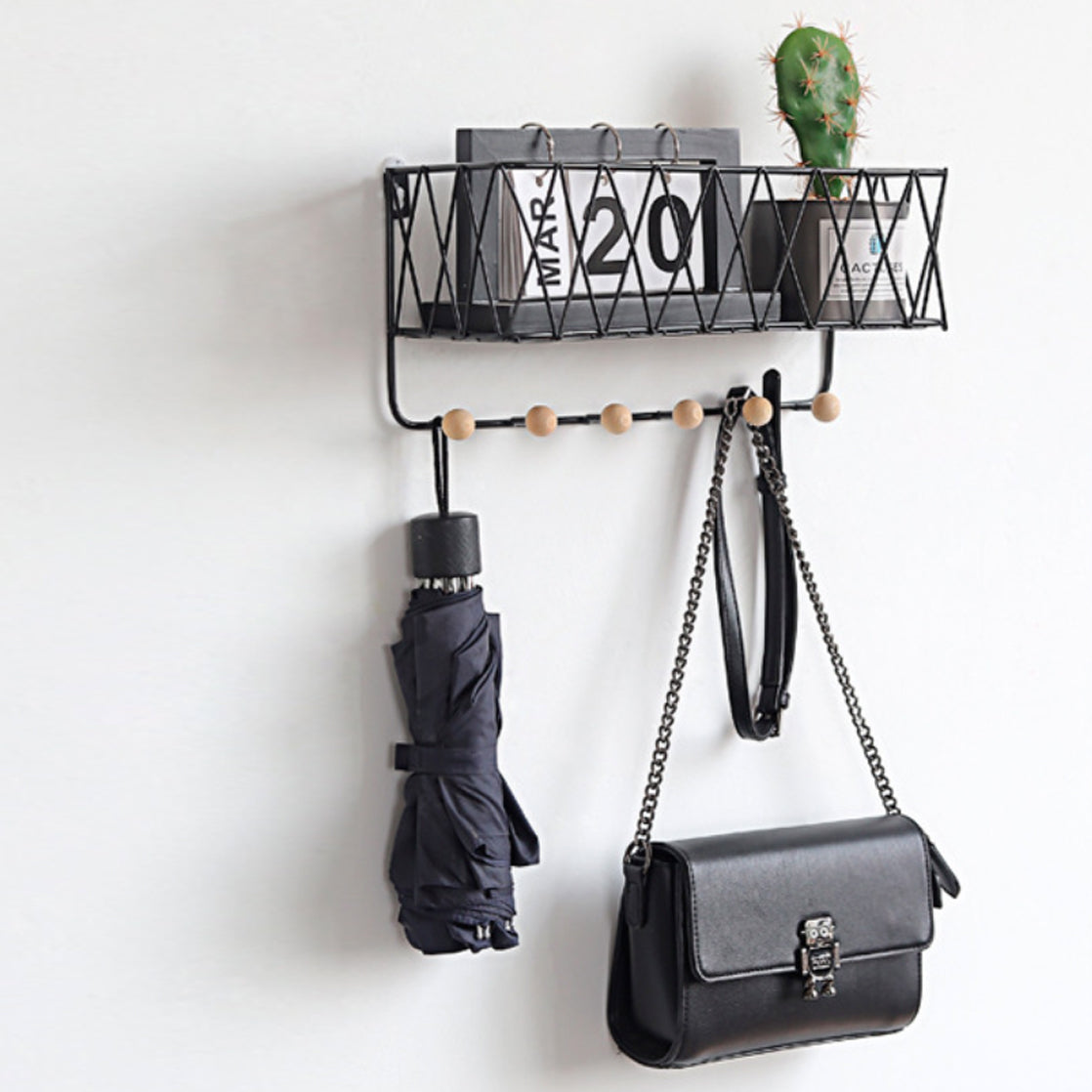 Metal Wall Rack