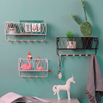 Metal Wall Shelf Rack Online - Premium Wall Shelf | Nestasia
