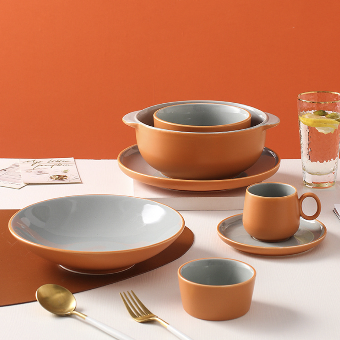 Zoella Ceramic Bowl Grey Online - Premium Serving Bowl | Nestasia