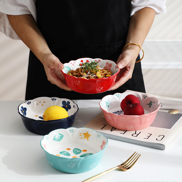 Snack Bowl with Wavy Rim 300 ml