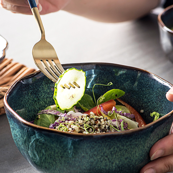 Emerald Serving Bowl