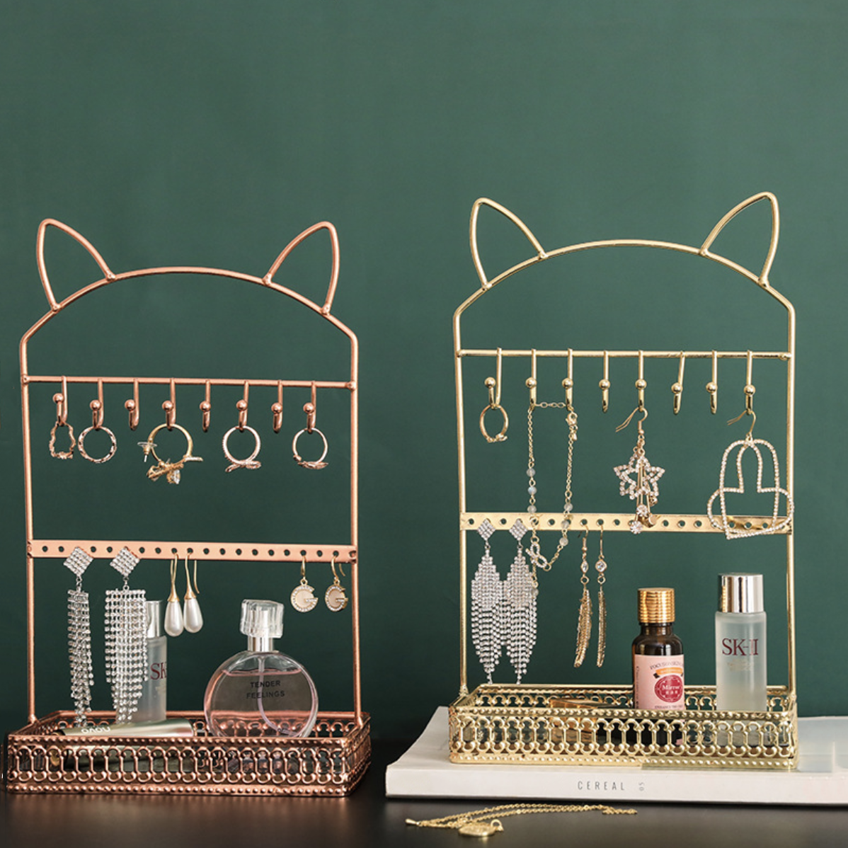 Gold Accessory Display Online - Premium Jewellery Stand | Nestasia