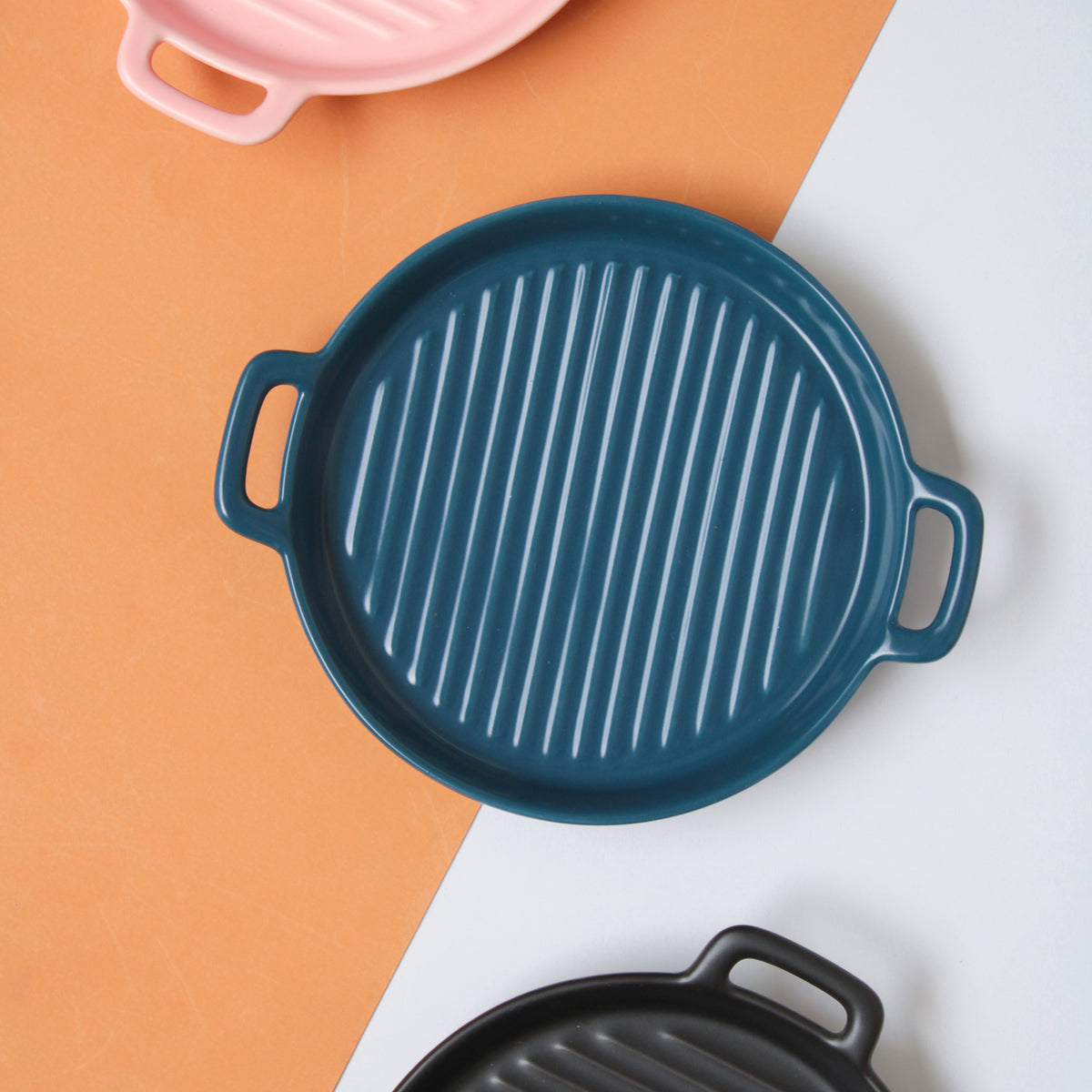 Oven plate with handle | Baking Plate | Ceramic Plate