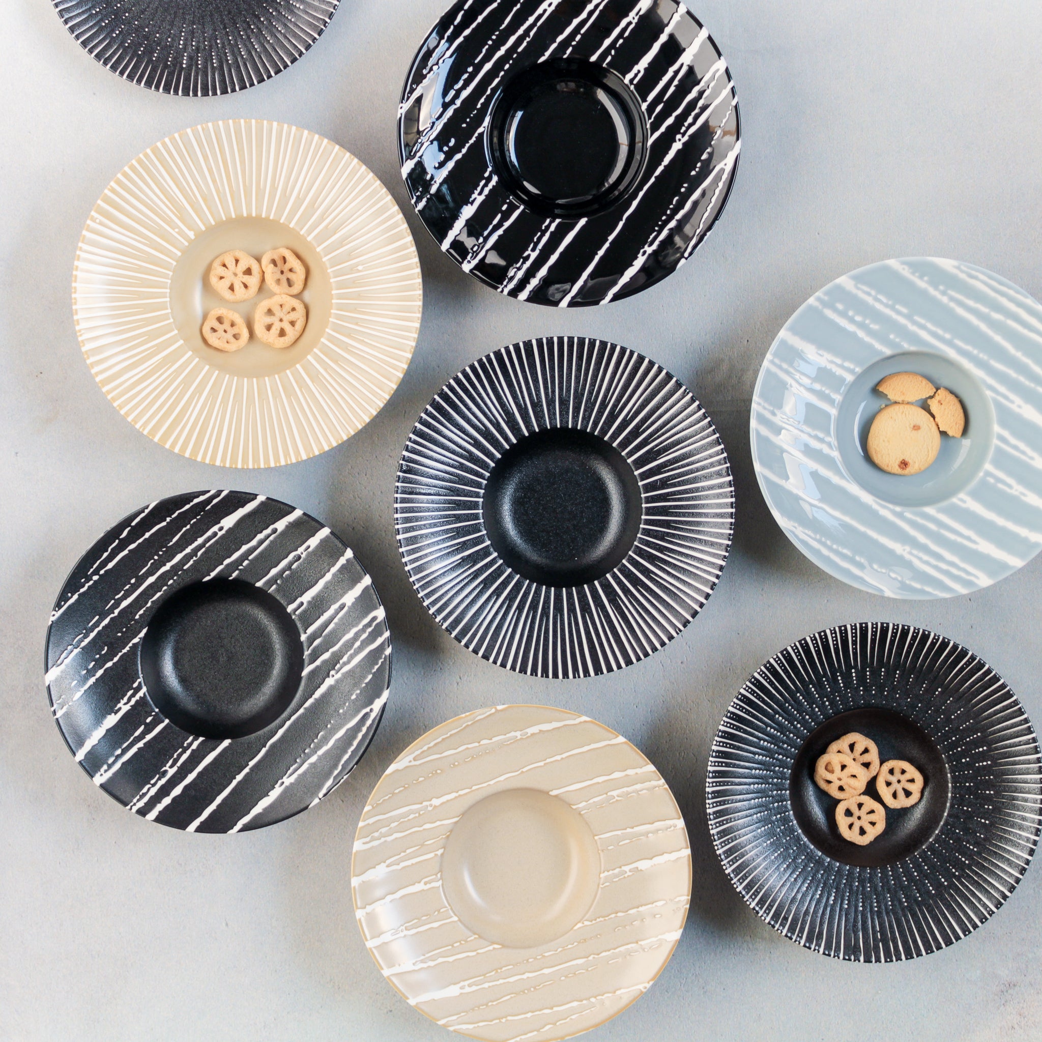 Pasta Plates Online - Modern Luxury Pasta Serving Plates Set | Nestasia