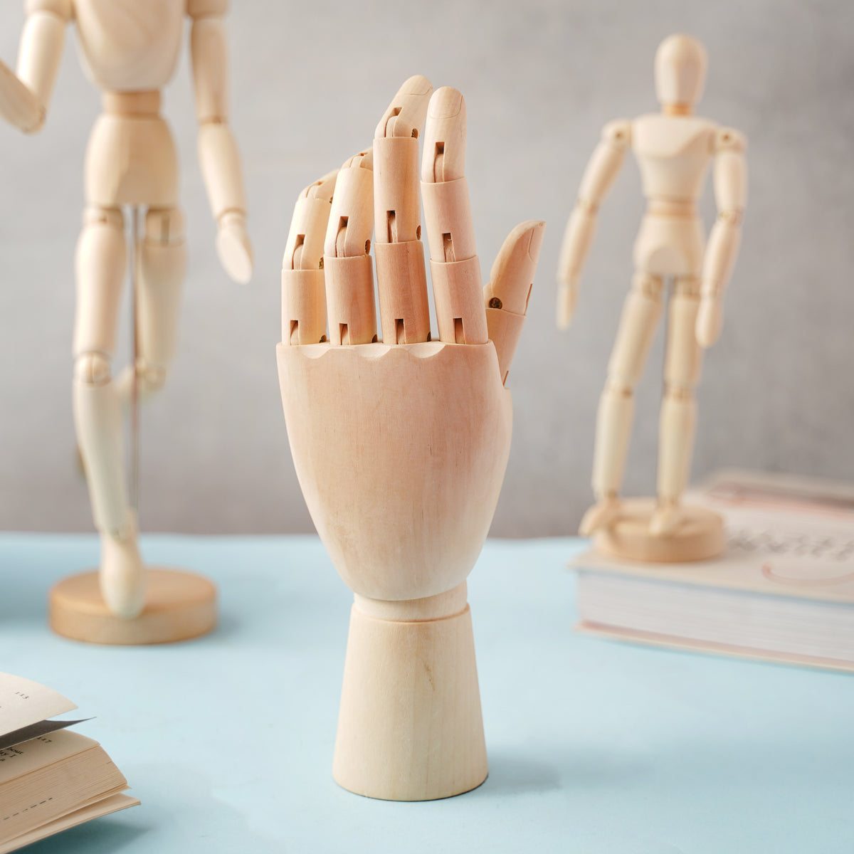 Home Décor - Wooden Decor In Hand Showpiece For Home Décor |Nestasia